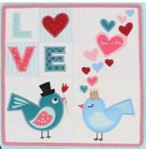 Kimberbell Mini Quilts Valentine's Day | Parsons Sewing Connection
